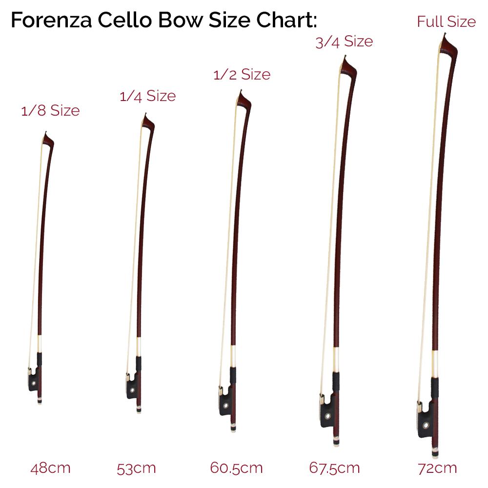 cello bow difference